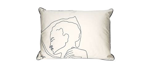 Lendormie Jean Cocteau Cushion Roche Bobois