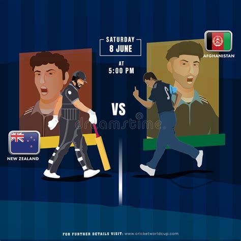 Cricket Match Between New Zealand Vs Afghanistan Player Team