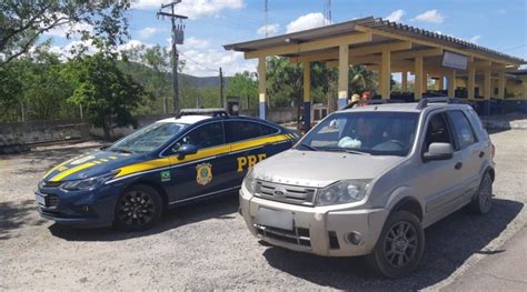 PRF recupera veículo roubado e detém condutor por receptação