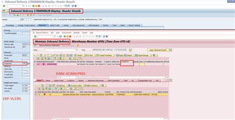 Ewm Inbound Delivery Field Value Incoterms Sap Community