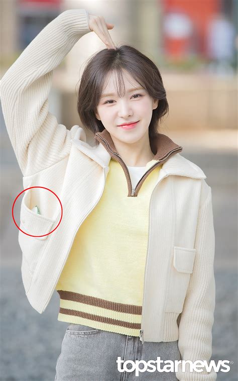 레드벨벳 웬디 아직은 쌀쌀한 날씨핫팩 요정의 주머니 속 웬디의 영스트리트 출근길 Hd포토 네이트 연예