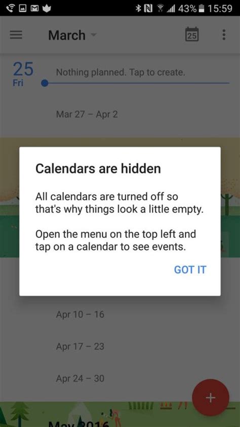 Use Caution When Changing The Galaxy S7 S Default Calendar Sync Settings Android Central