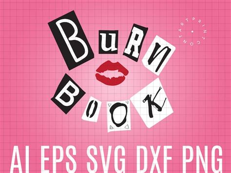 Regina George Mean Girls Inspired Burn Book Journal 50 Off