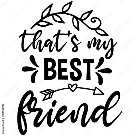 Friendship Svg Designbest Friend Svg Friends Shirtinspirational