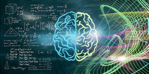 Premium Photo Abstract Colorful Brain Background With Mathematical Formulas Mind Concept 3d