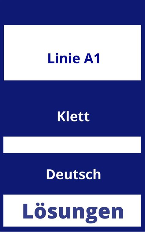 Linie A Lösungen