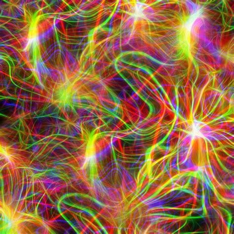 Electric Rainbow Pattern Crew