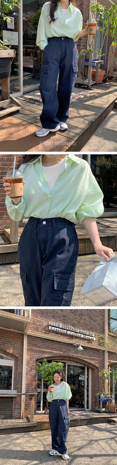 1만장돌파 Made 시어서커 깅엄체크셔츠 3color