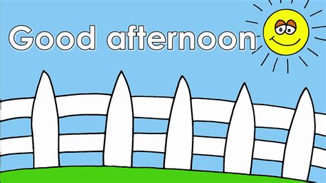 8 Good Afternoon Clipart Preview Good Afternoon Cl HDClipartAll