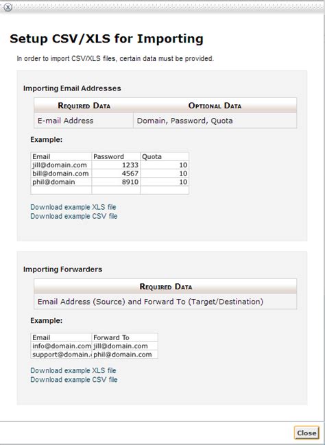 Import Email Accounts Forwarders In CPanel InMotion Hosting