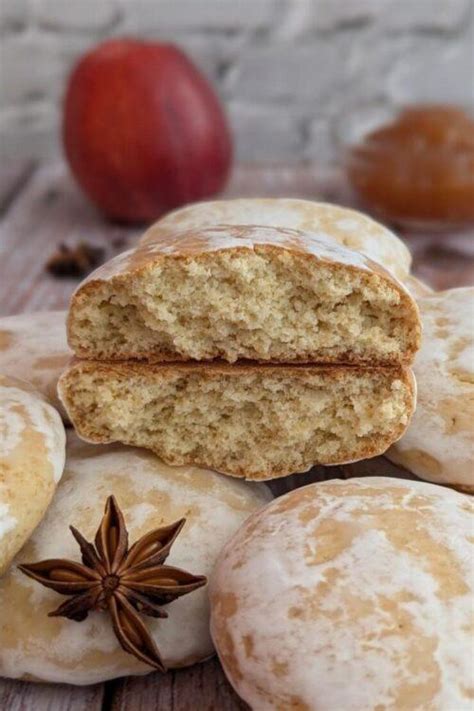Soviet Fruit Pryaniki With Apple Jam And Star Anise