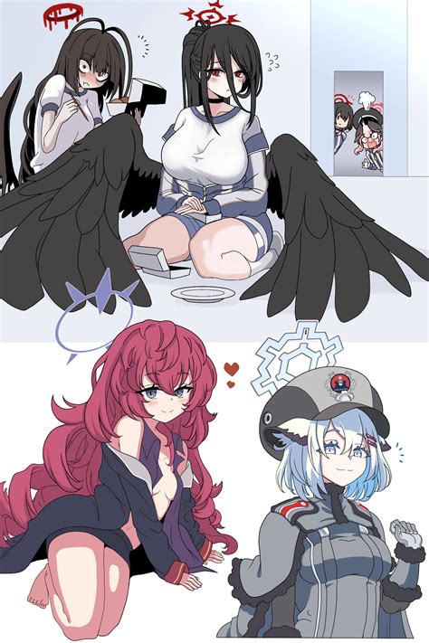 Riffle Hunter Hasumi Blue Archive Hasumi Track Blue Archive Iroha Blue Archive