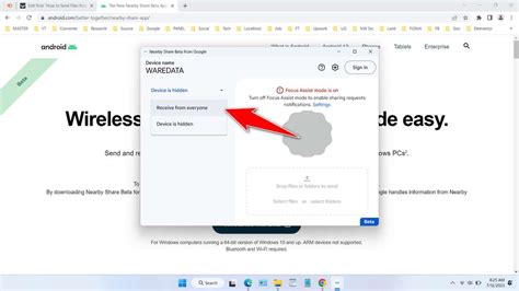 How To Send Files From Android To Windows Waredata Tech Enthusiast