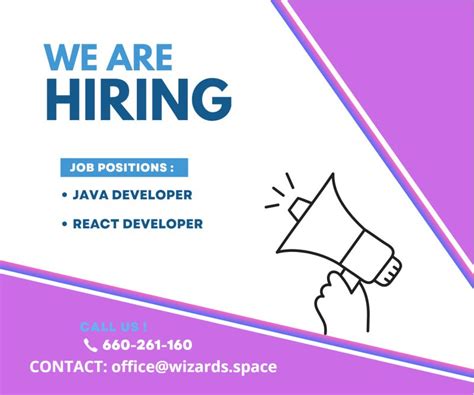 Wizardsspace On Linkedin Hiring Java React Wizards Outsourcing