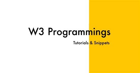 History And Versions Of Html A Complete Overview W3 Programmings
