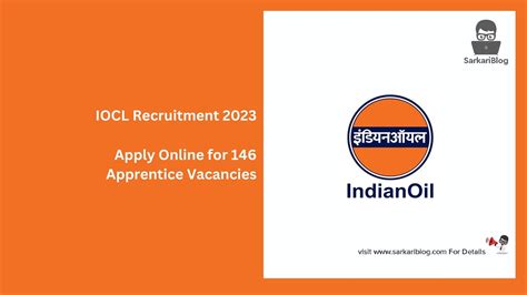 Iocl Recruitment 2023 For Apprentice