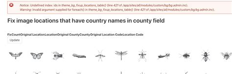 Get Form Working On Fixup Locations Utility · Issue 75 · Bugguidebugguide · Github