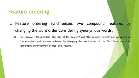 Ppt Ferom Feature Extraction And Refinement For Opinion Mining