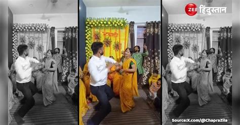 Bhabhi Devar Dance Video Viral On Bhojpuri Song Tohra Raja Ji Ke Dilwa