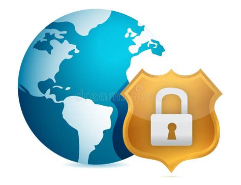 Security Concept Illustration Design Stock Illustration Illustration