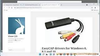 EasyCap USB TV 007 Usbtv007 Driver Installation For 45 OFF