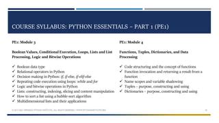 Python Essentials 2 0 Overview Feb 10 2021 Pdf