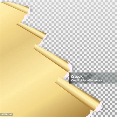 찢어진 종이와 현실적인 벡터 텍스트에 대 한 공간을 가진 가장자리를 찢 어 크리스마스 트리입니다 0명에 대한 스톡 벡터 아트 및 기타 이미지 Istock