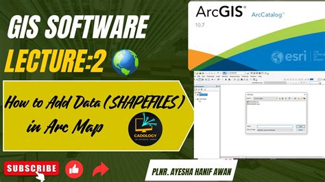 How To Add Data In Arc Map Gis Software Lecture2 Gis Software Arcmap Adddatashapefile