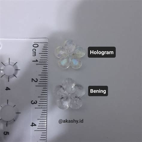 Jual 5 Butir Manik Bunga Daisy Manik Bunga Sakura Daisy Beads