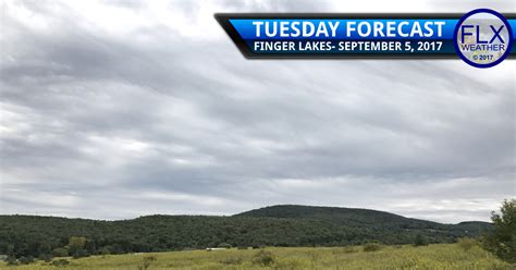 Cool Showery Weather Returns To The Finger Lakes Finger Lakes Weather