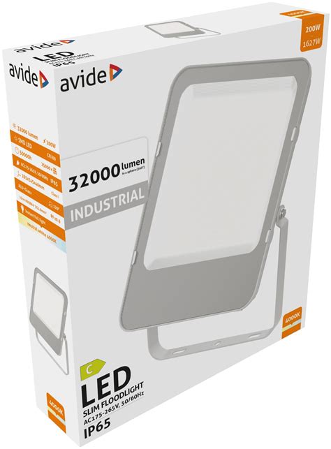 Avide LED Reflektor Ipari SMD 200W NW 4000K 160lm W Avide LED lámpák