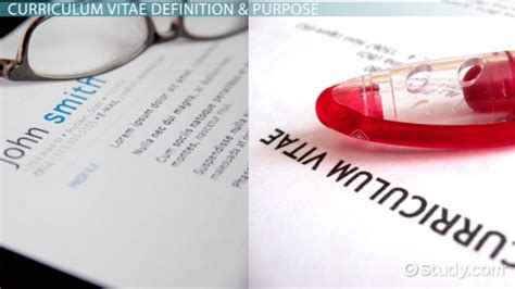 Curriculum Vitae CV Definition Structure Purpose Lesson Study Com