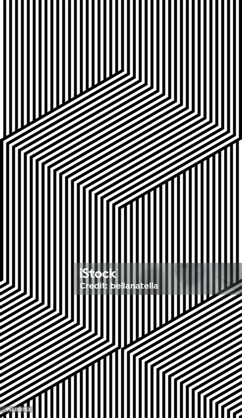 추상적인 벡터 원활한 입방 격자 라인 물결 무늬 패턴입니다 흑백 그래픽 흑백 장식입니다 건설 산업에 대한 스톡 벡터 아트 및 기타 이미지 건설 산업 곡선 구름 무늬