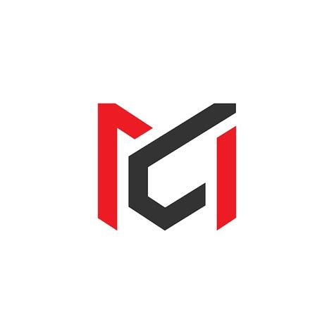 Premium Vector Letter MC Construction Logo