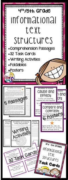 Text Structure Ideas Text Structure Th Grade Reading Teaching Reading