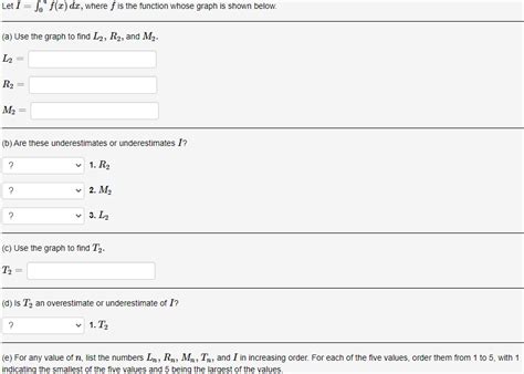 Solved Let I F X Dx Where F Is The Function Whose Graph Chegg