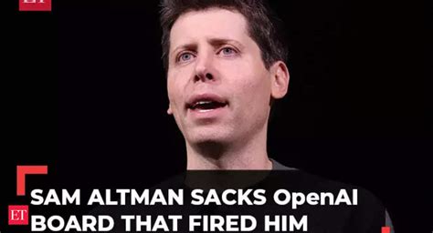 Sam Altman Sam Altman Returns As Ceo Of Openai The Economic Times