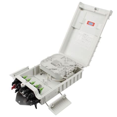 6 Port Fiber Termination Box For FTTH 6 Splices Topfiberbox