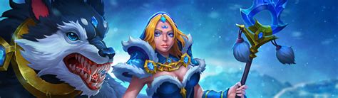 X Crystal Maiden Dota X Resolution Wallpaper Hd Games