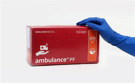 ᐉ Перчатки медицинские уплотненные Ambulance Pf 50 шт S An001174