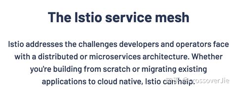 K8s 服务网格实战 入门istio 知乎