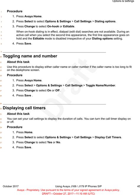 Avaya J179 IP Phone User Manual Using Avaya D6 D7 IP Phones SIP