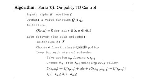 Week 4 Day 2 Temporal Difference Methods McE 51069
