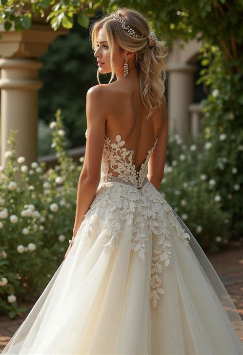 Stunning Wedding Dress Sexy Styles Thecharmingbride Com
