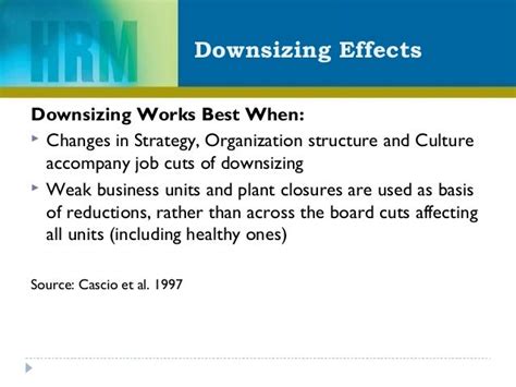 Downsizing And Restructuring