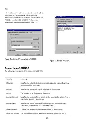 Creating A Data Report In Visual Basic DOCX Desktop Publishing Computer Software And