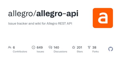 GitHub Allegro Allegro Api Issue Tracker And Wiki For Allegro REST API