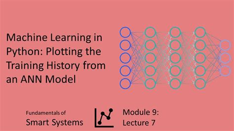 Machine Learning In Python Plotting The Training History From An Ann