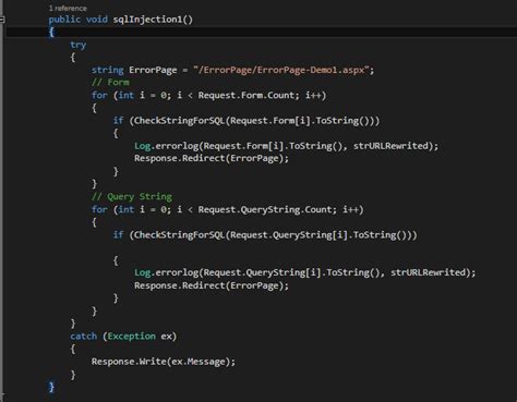 Building A Secure Sql Injection Test Form Using Aspnet And C