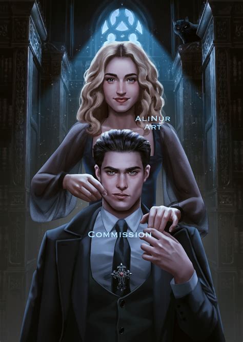 ArtStation - Заказ по книге «Бёрнхем» Мари Конвы